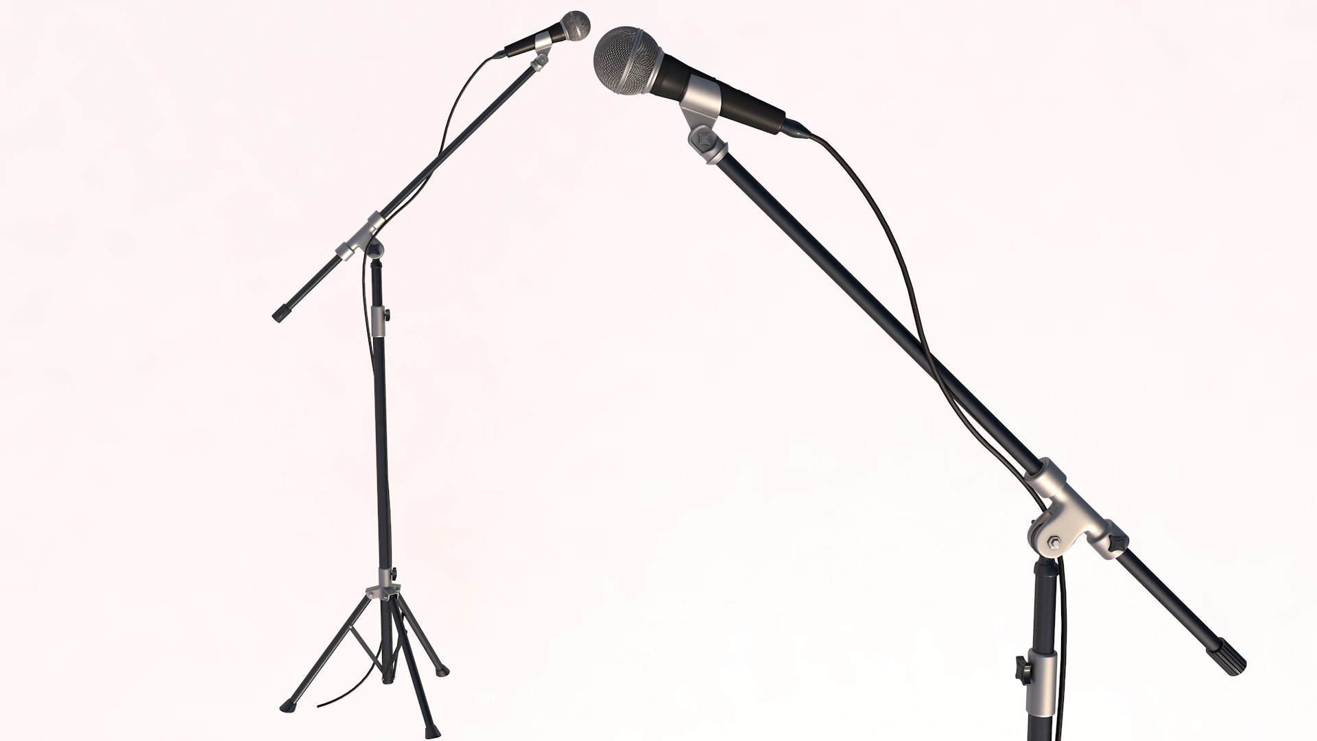 Microphone And Stand Model - TurboSquid 1795705