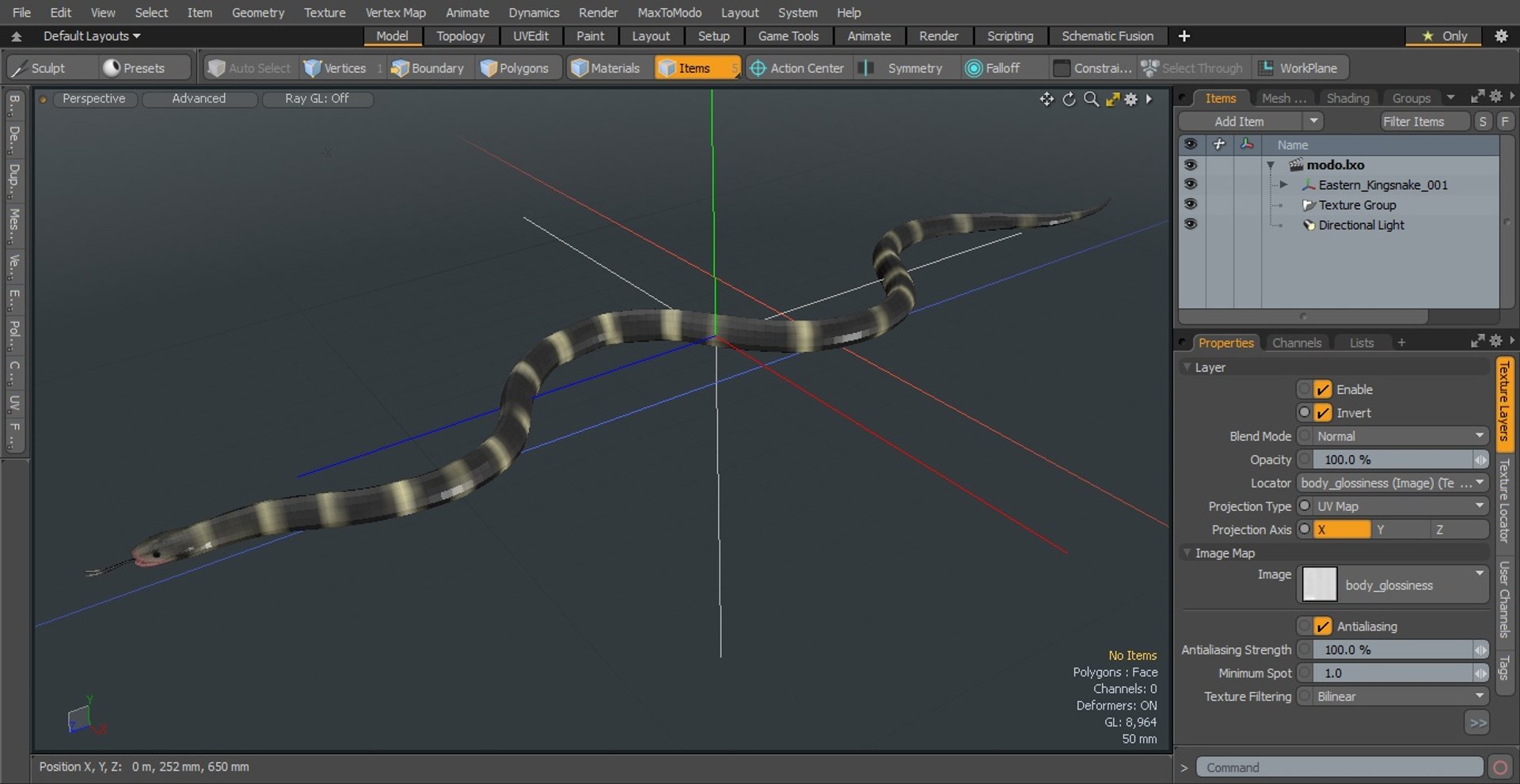 3D Eastern Kingsnake - TurboSquid 1940401