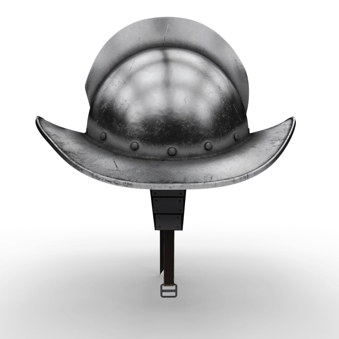 3D Spanish Medieval Knight Morion Model - TurboSquid 1173837