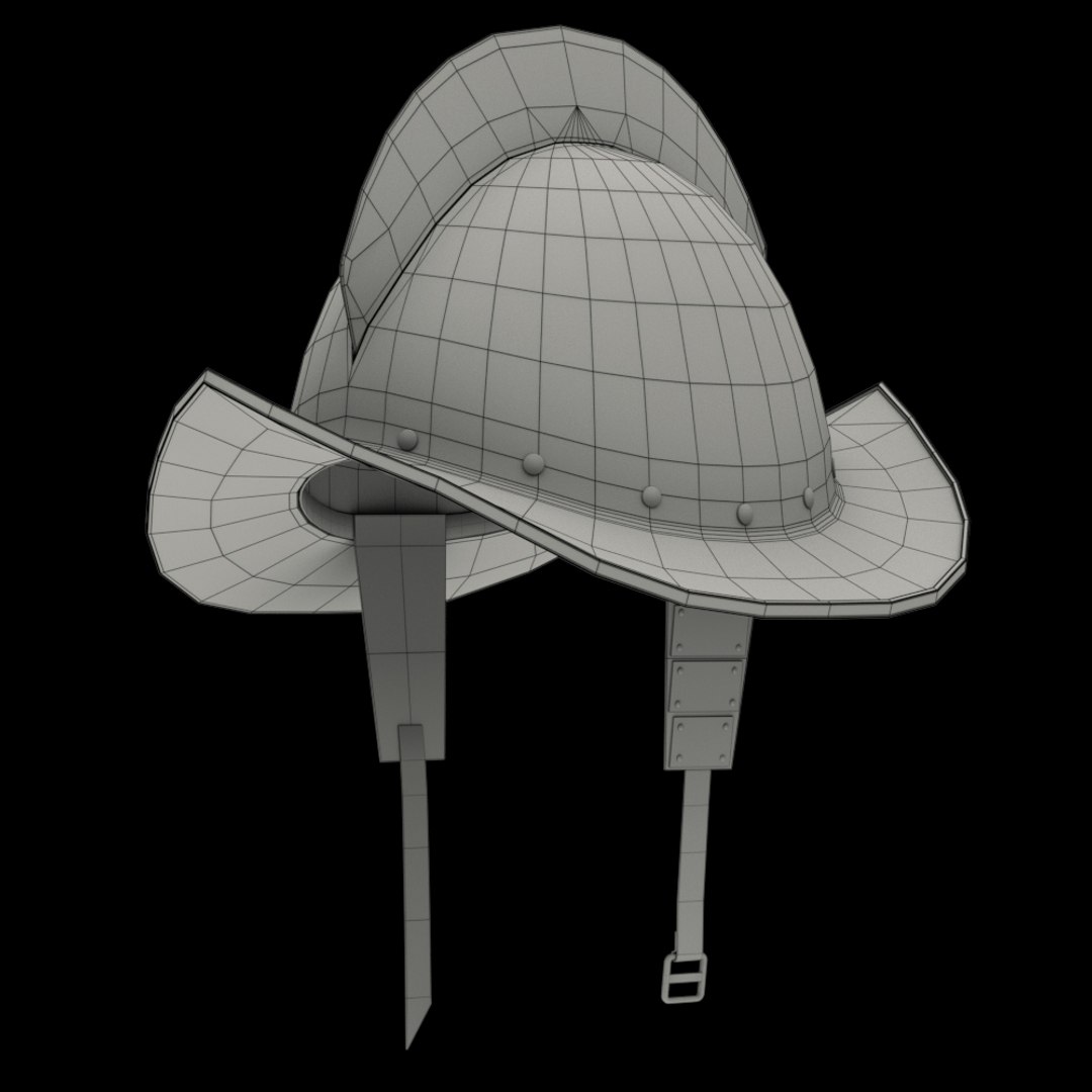 3D Spanish Medieval Knight Morion Model - TurboSquid 1173837