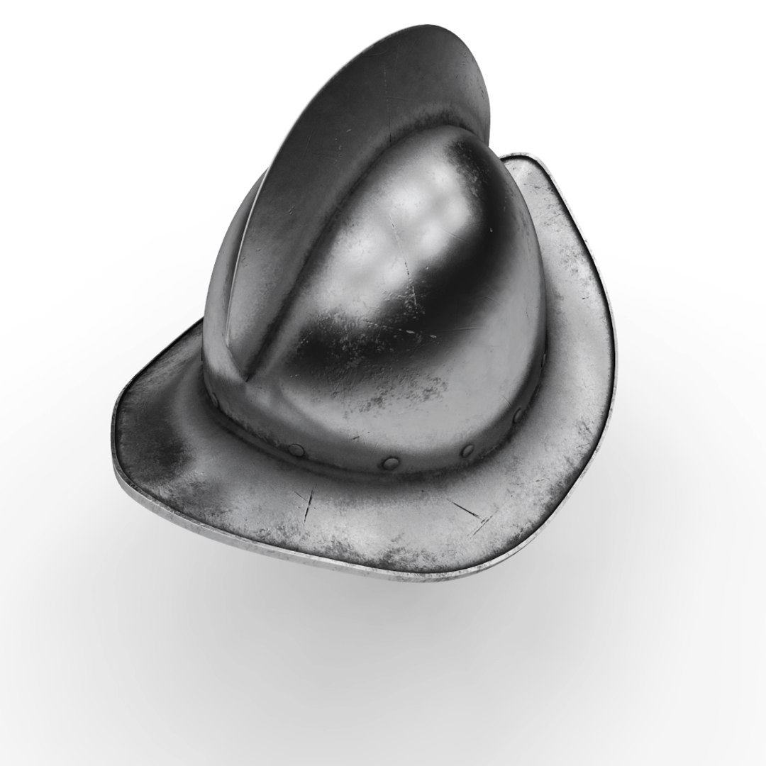 3D Spanish Medieval Knight Morion Model - TurboSquid 1173837