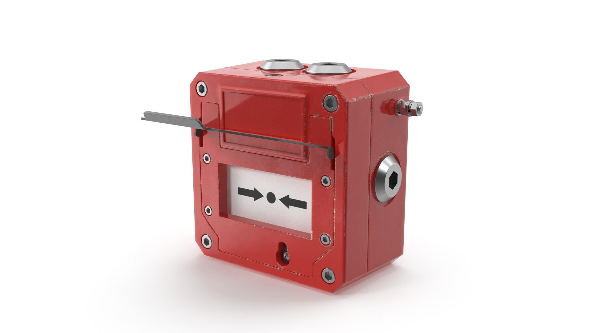 Alarm single 3D model - TurboSquid 1455387