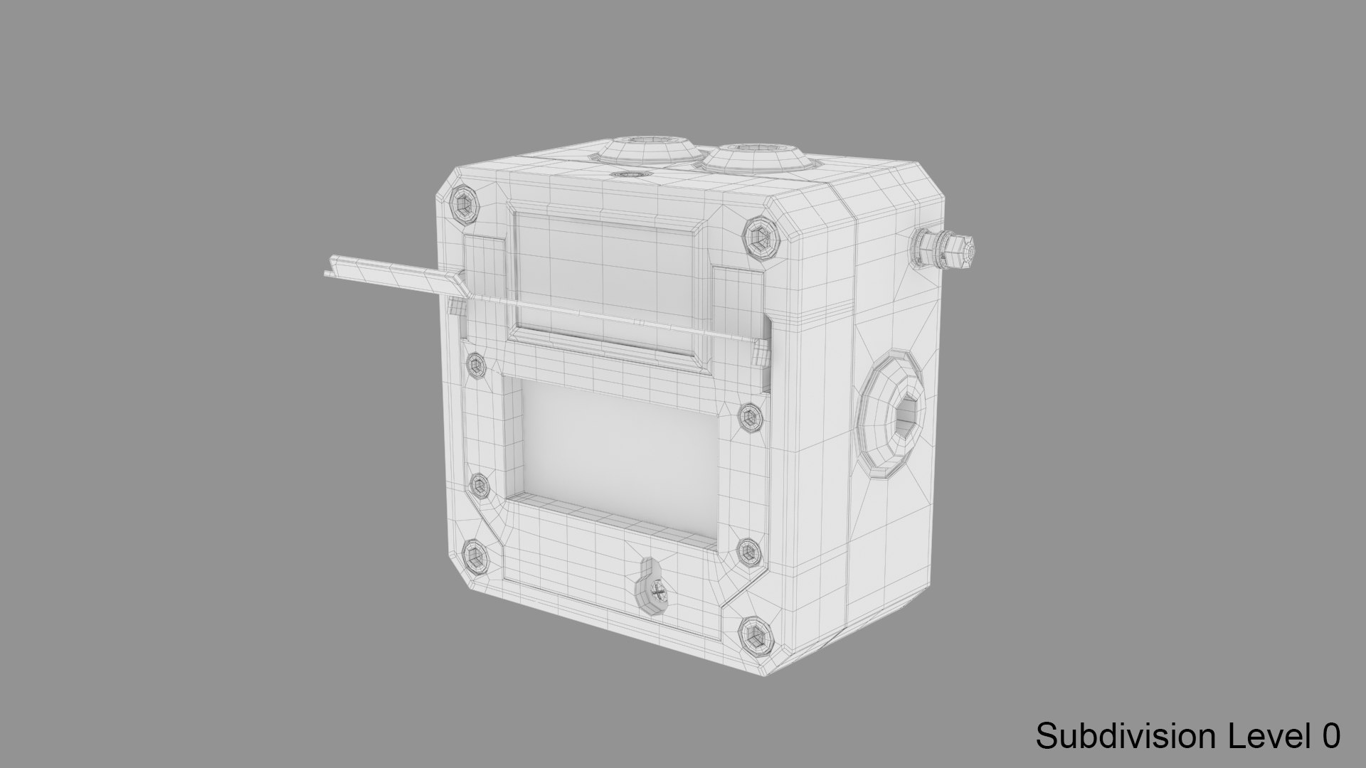 Alarm single 3D model - TurboSquid 1455387