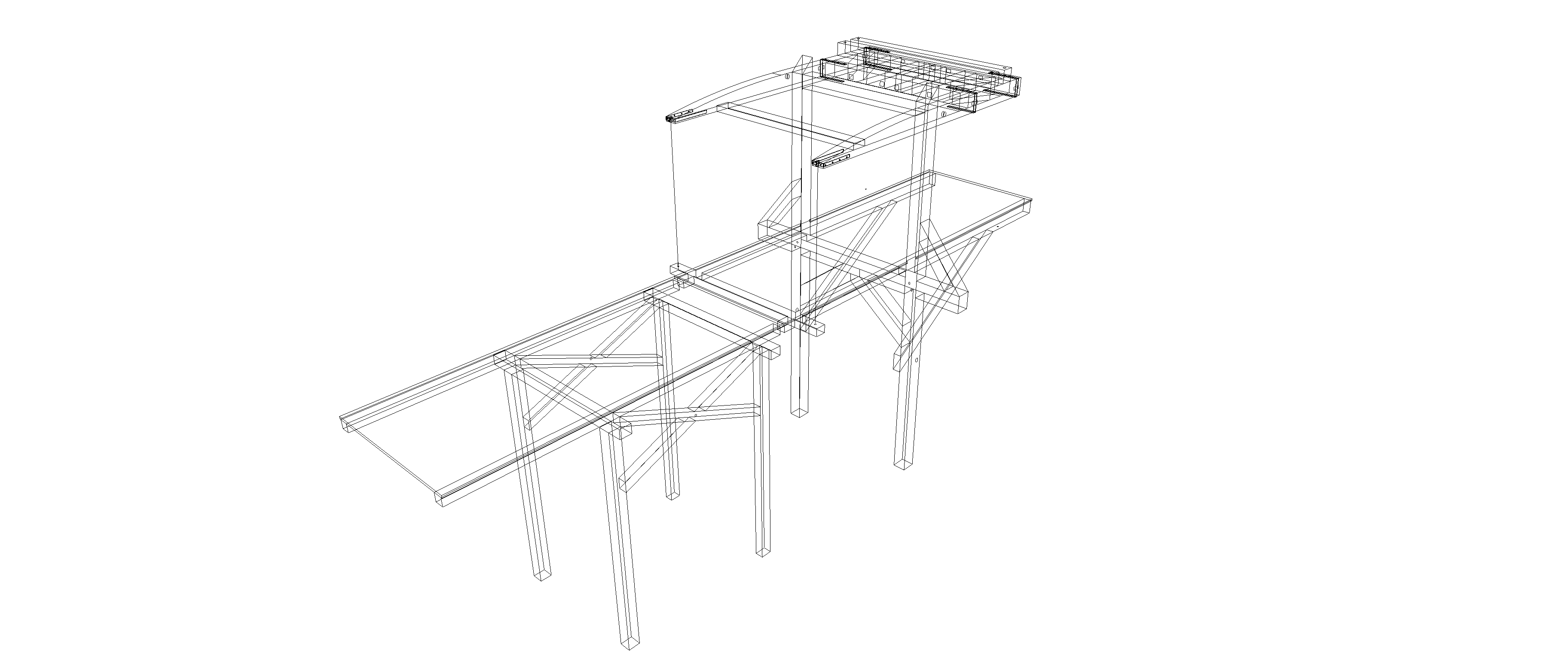 medieval drawbridge 3d model