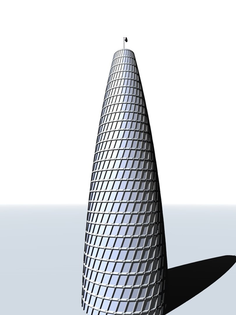 Office Bulding 3d 3ds