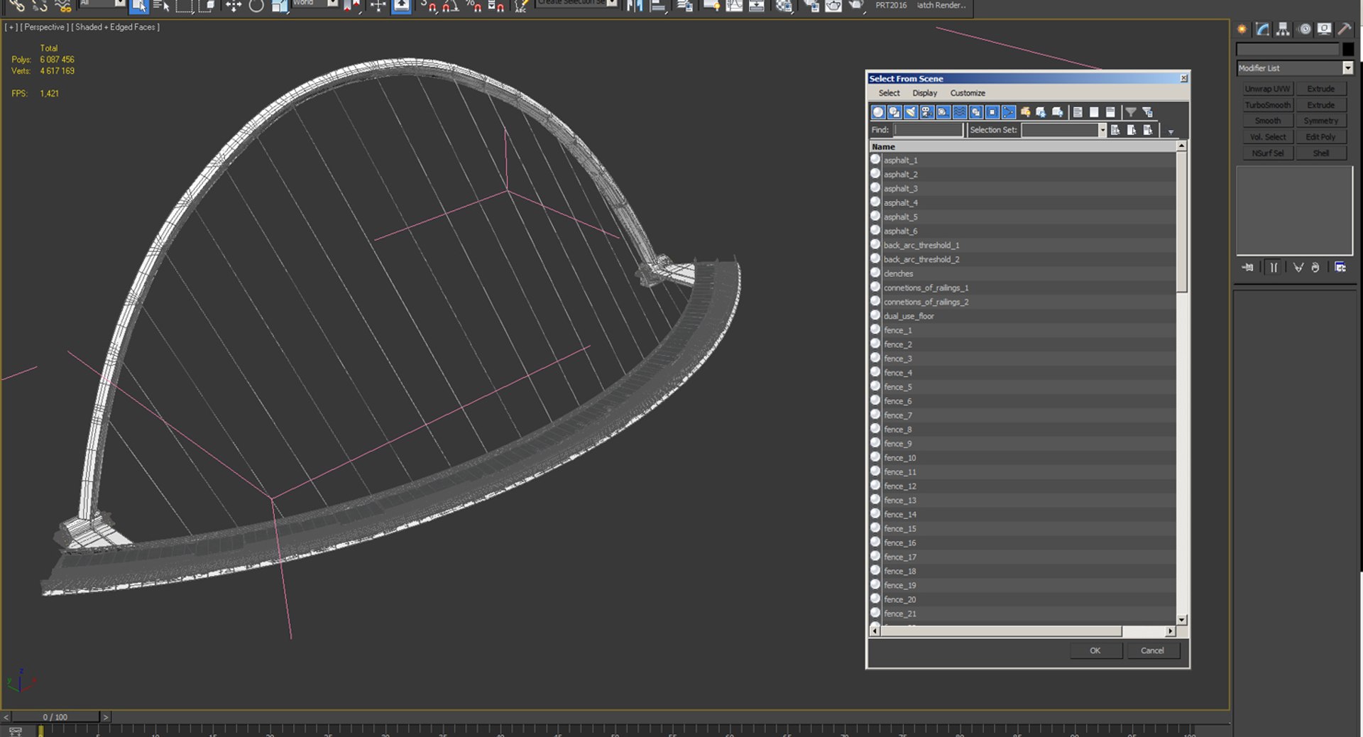 Gateshead Millennium Bridge 3d Model