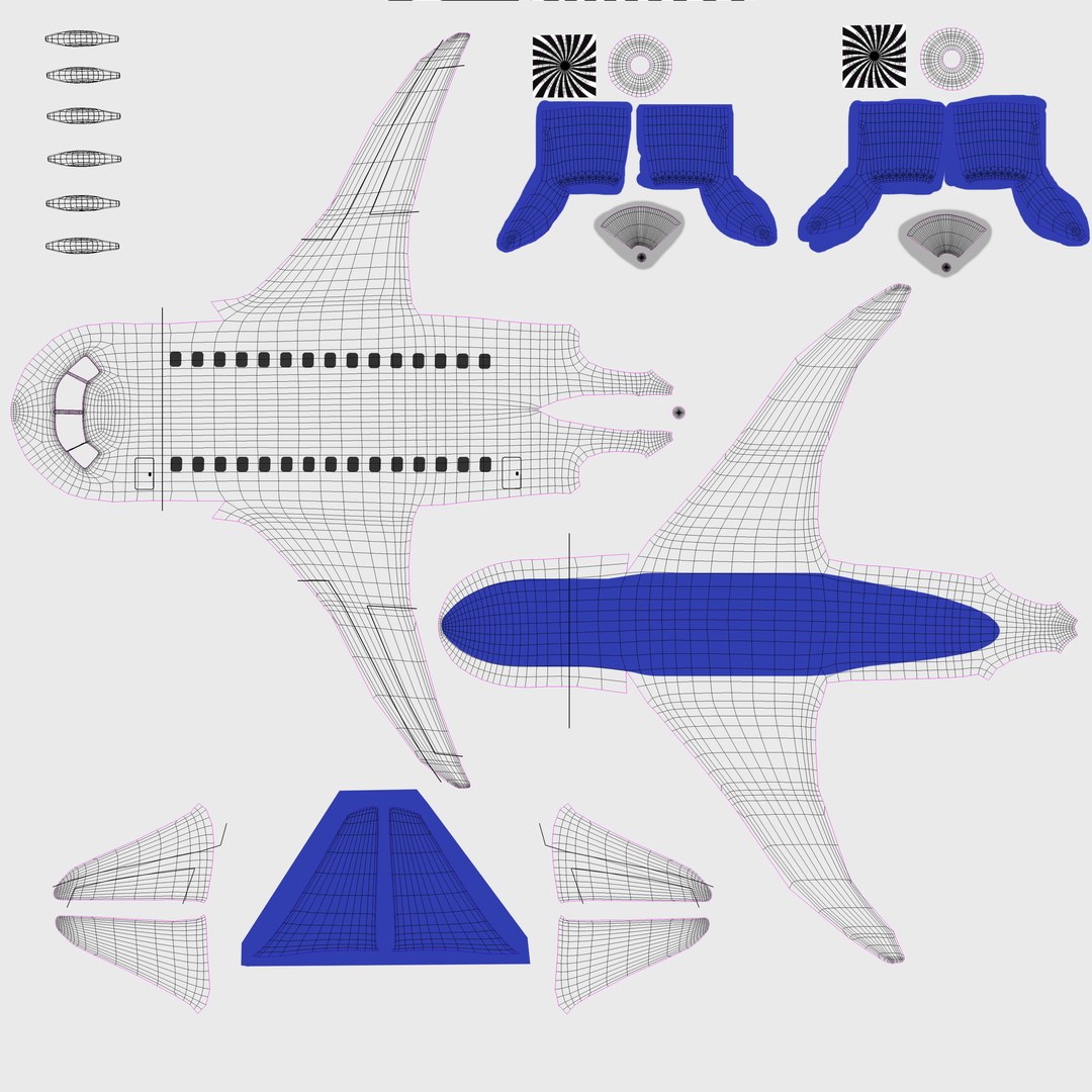 Toon Plane Model - TurboSquid 1354078