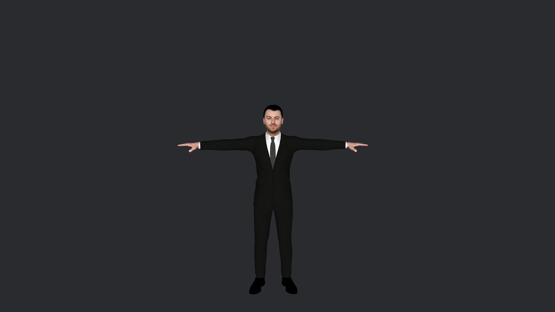3D Sam Smith Hyper Realistic Full Body Fully Rigged 3D Character Model ...