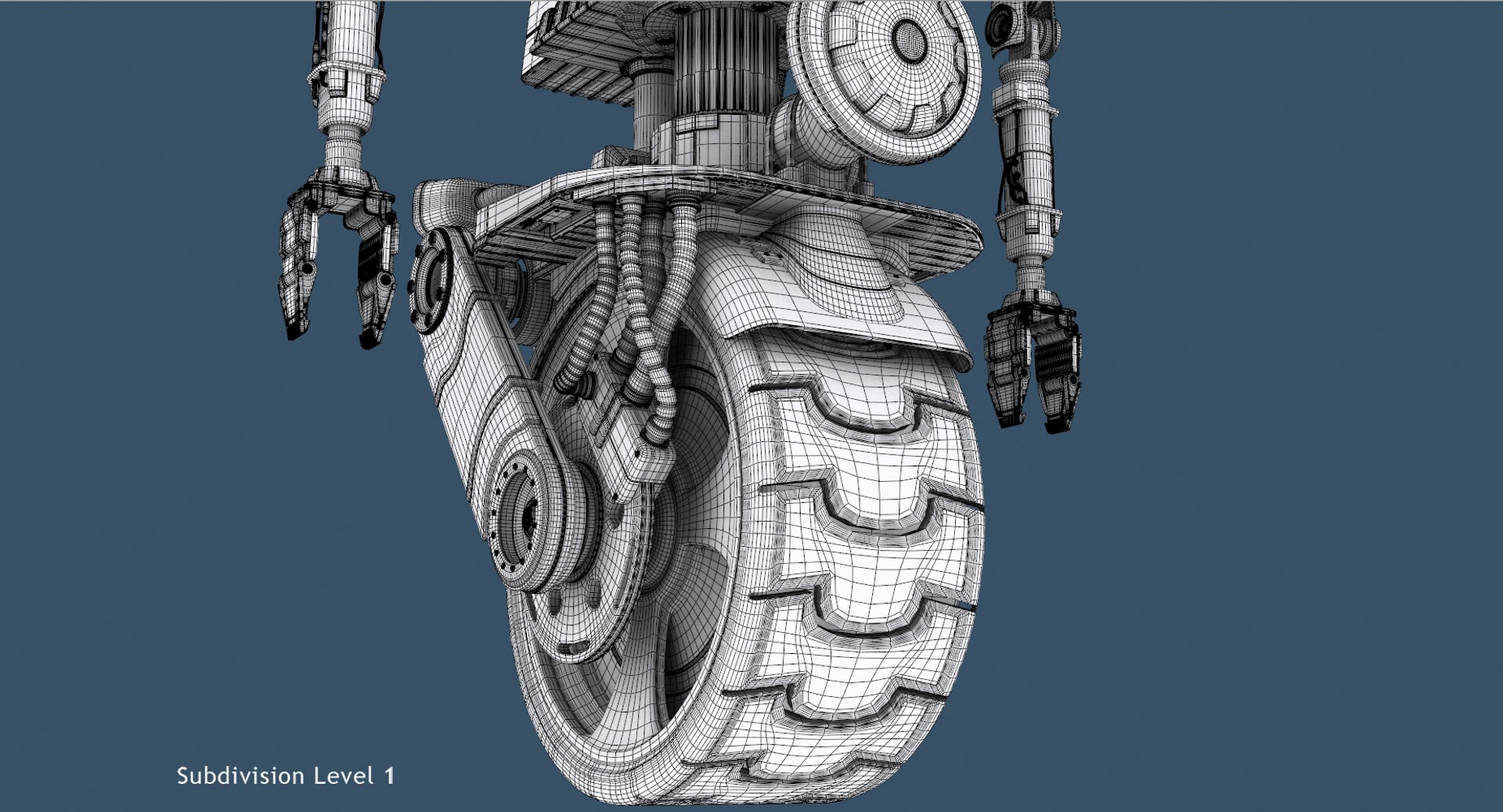 Robot - Red Loom 3d Model