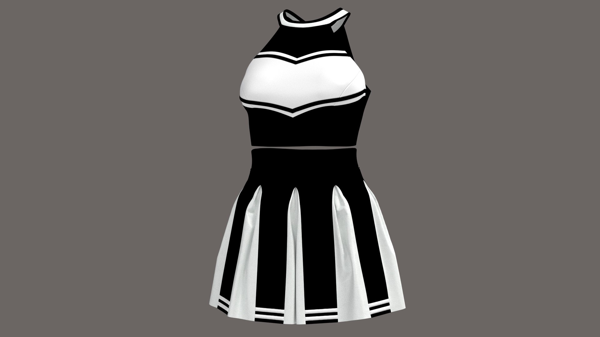 3D Cheerleader Girls FBX OBJ Files Model - TurboSquid 1898822