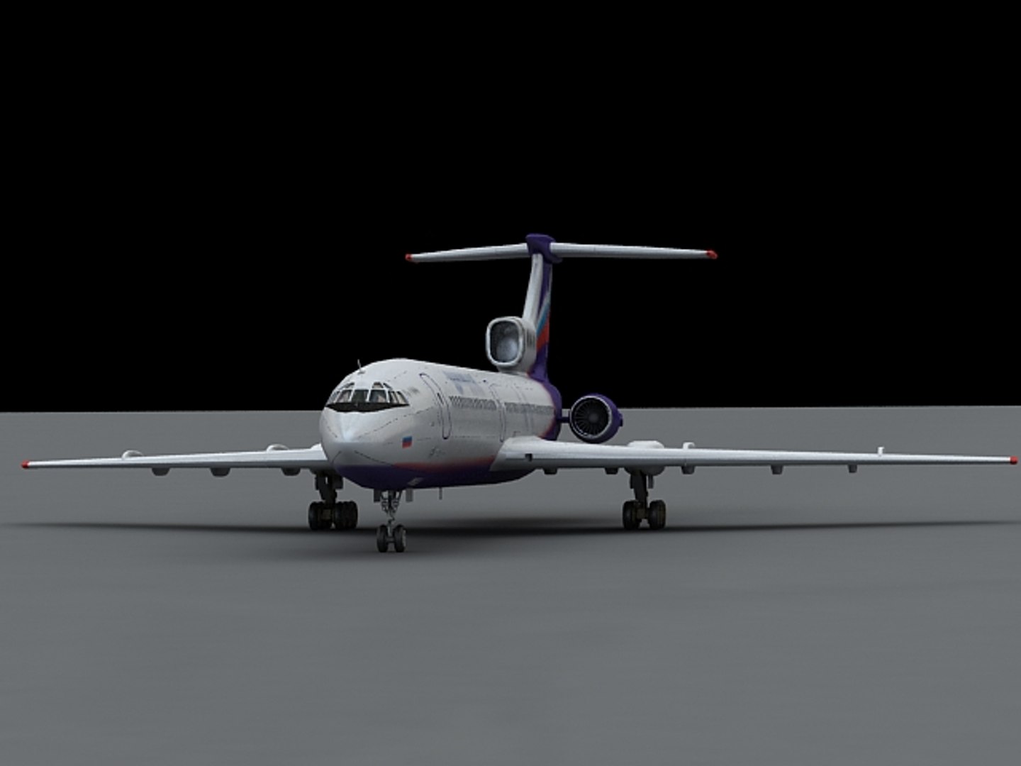 Tu 154 3d Model