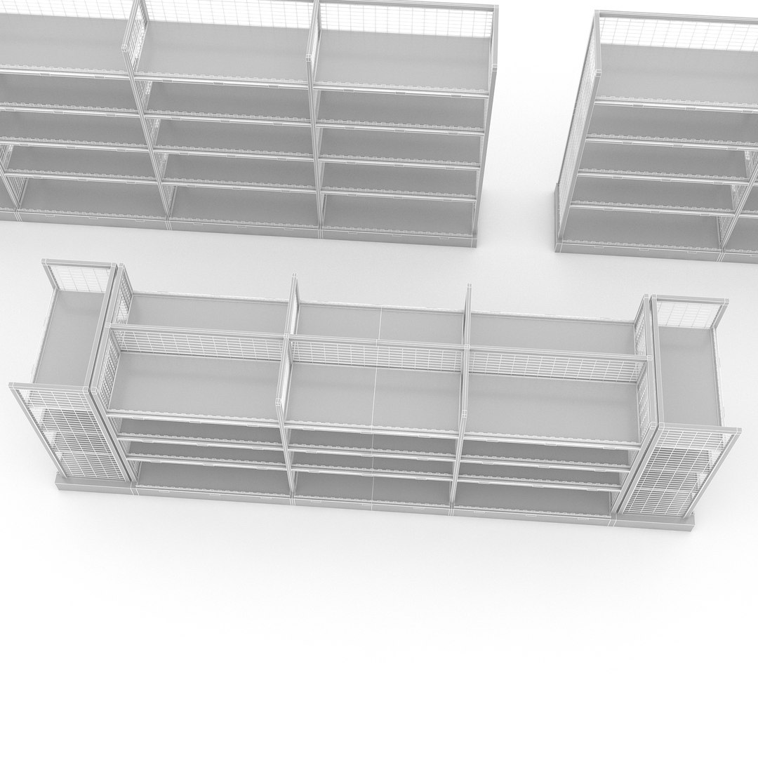 3D Various Market Stands Model - TurboSquid 1800928