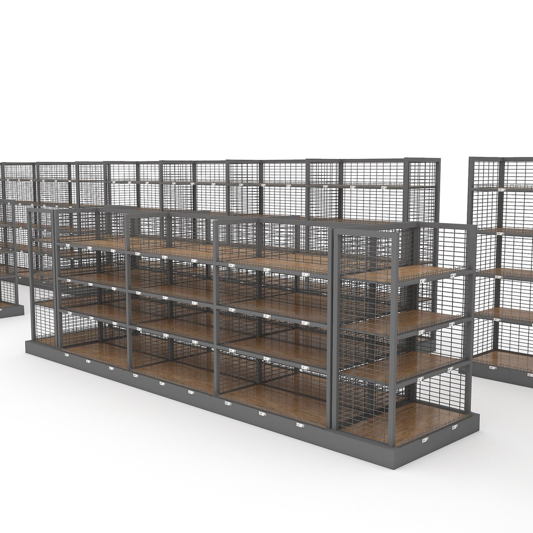 3D Various Market Stands Model - TurboSquid 1800928