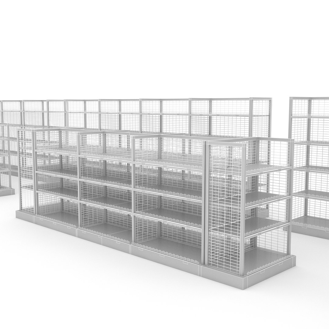 3D Various Market Stands Model - TurboSquid 1800928
