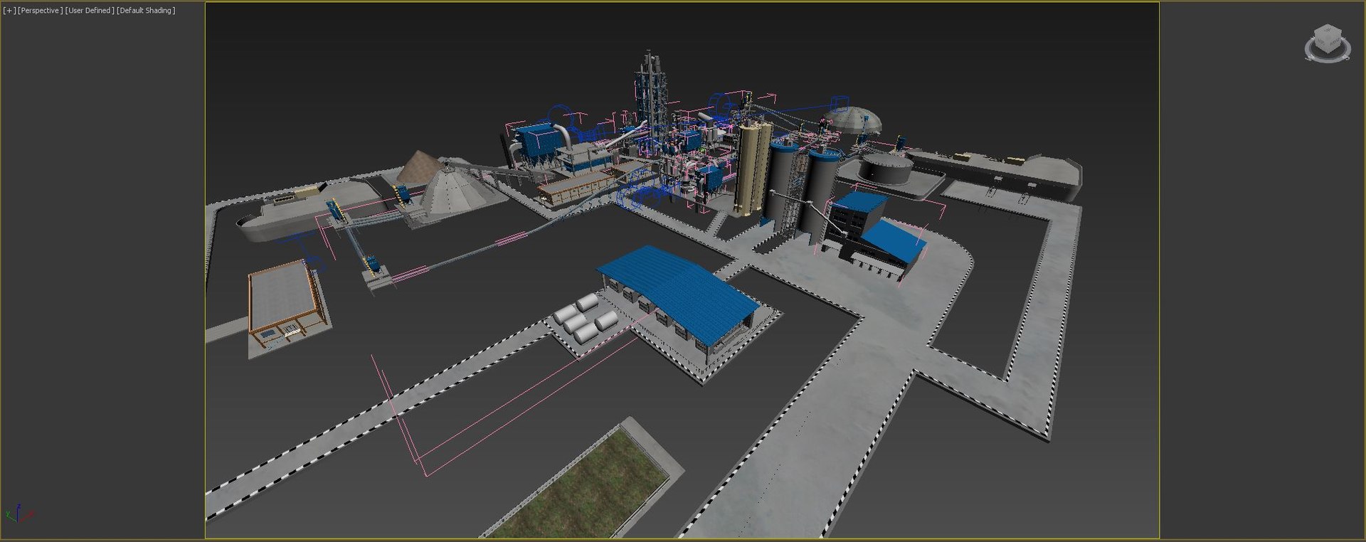 Cement Plant 3D - TurboSquid 1596821