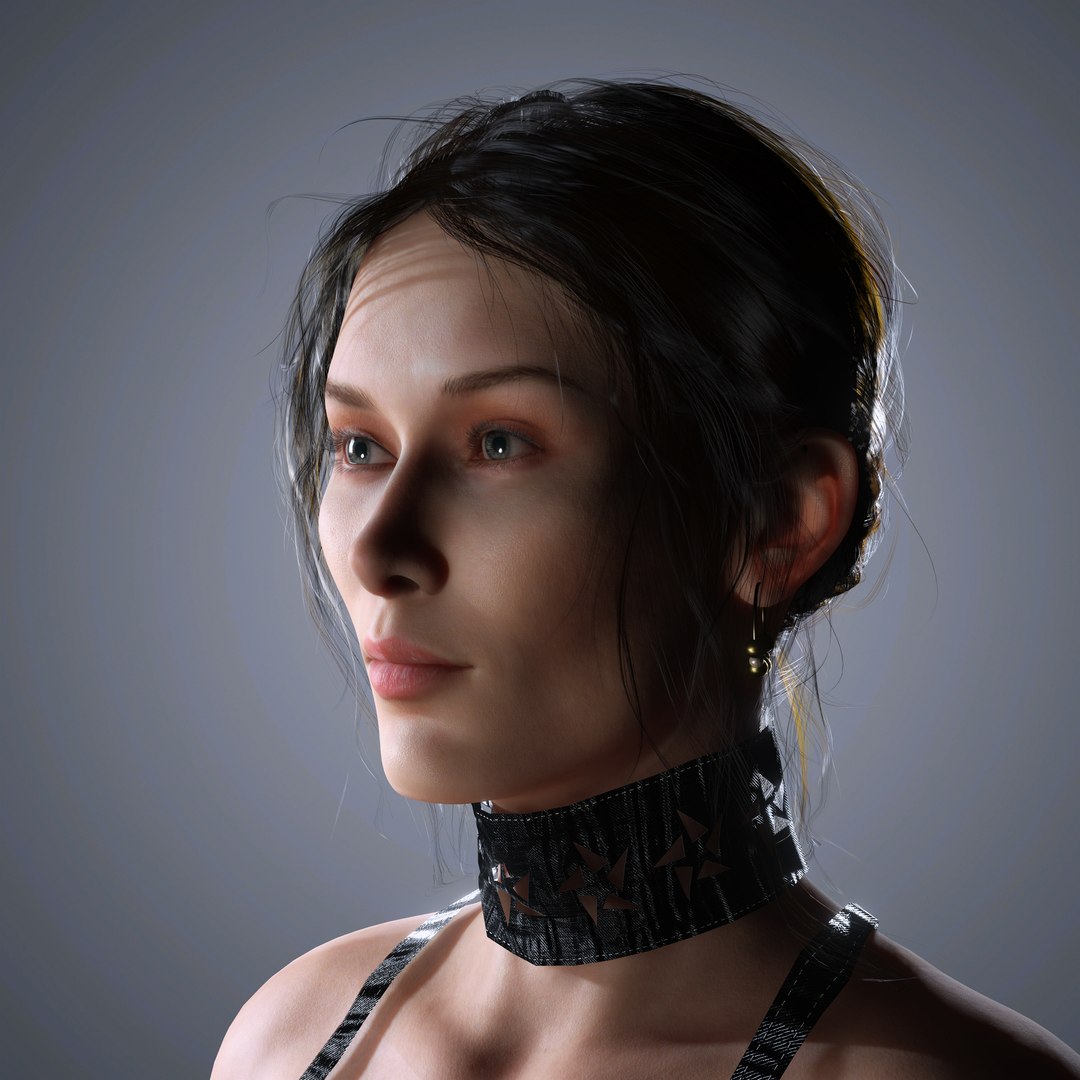 Bella Hadid Character 3D Model Low-poly 3D Model - TurboSquid 2314647