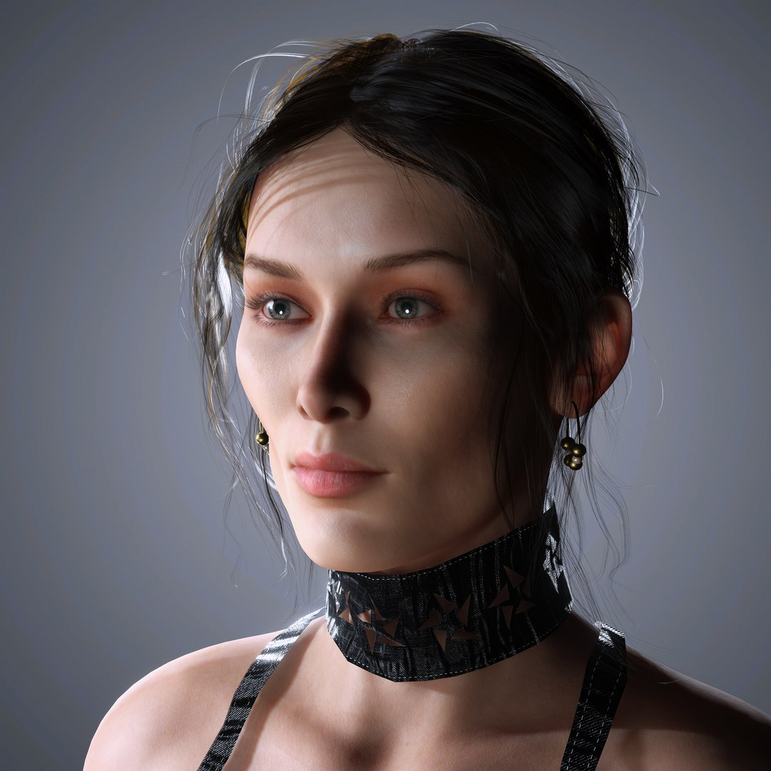 Bella Hadid Character 3D Model Low-poly 3D Model - TurboSquid 2314647