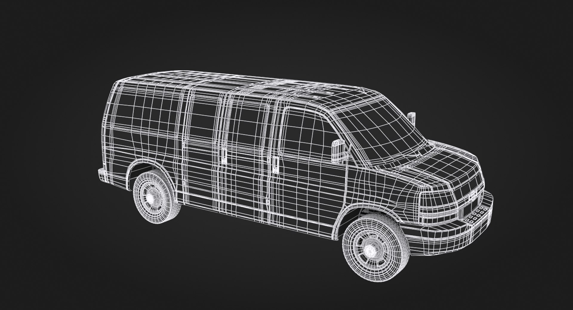 Chevrolet Express 3D - TurboSquid 1301162