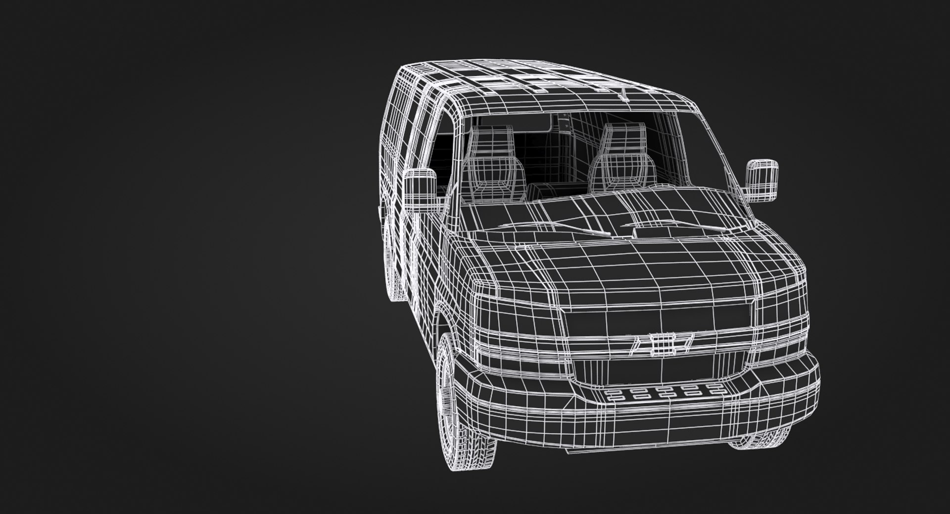 Chevrolet Express 3D - TurboSquid 1301162