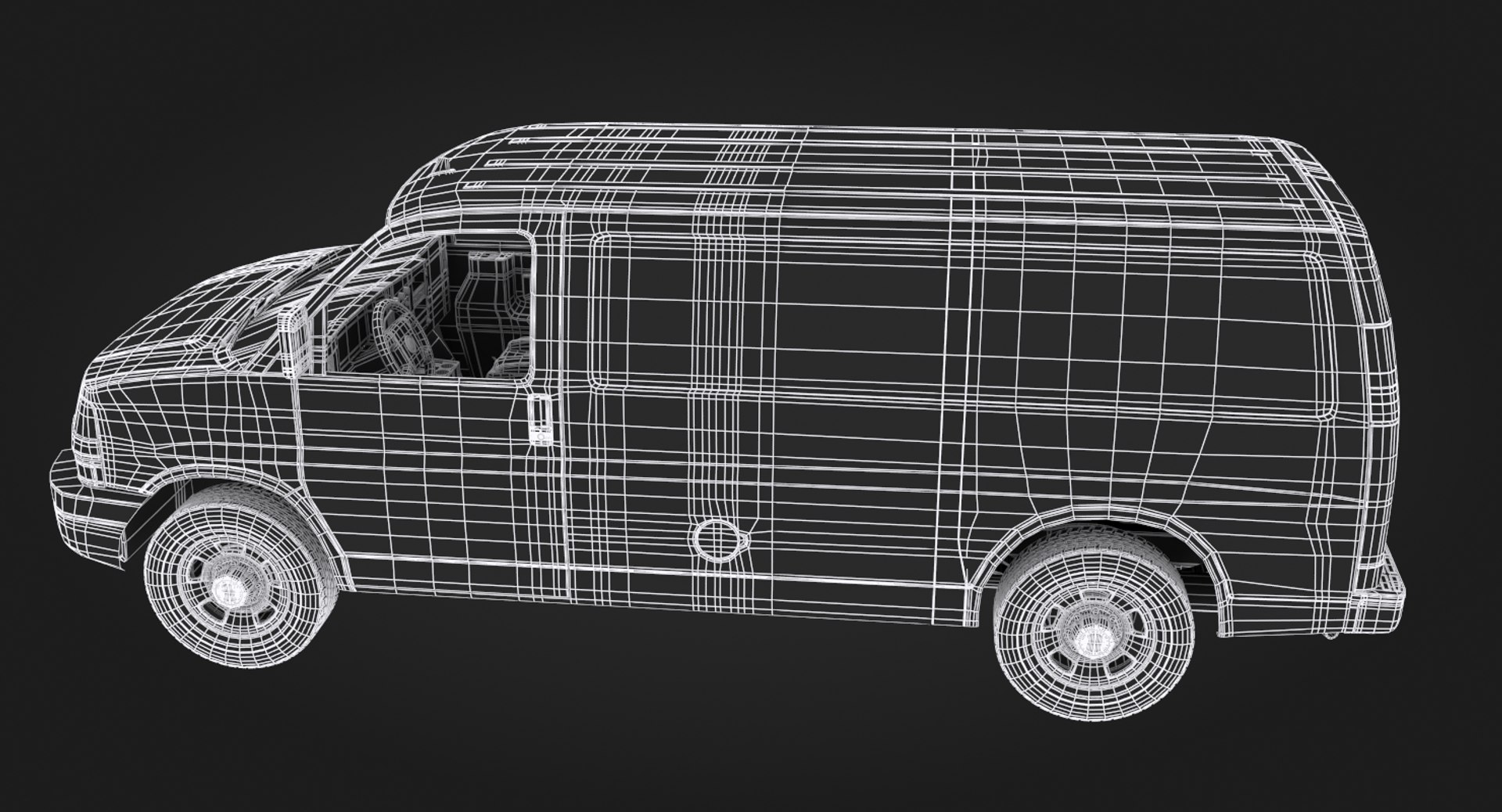 Chevrolet Express 3D - TurboSquid 1301162