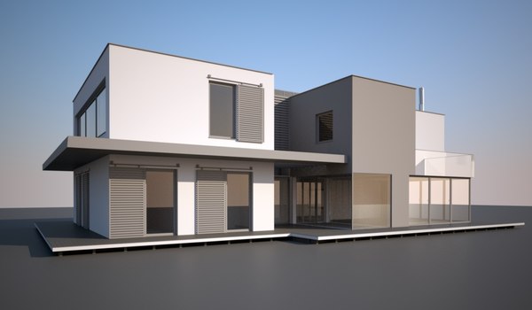 3d model house4