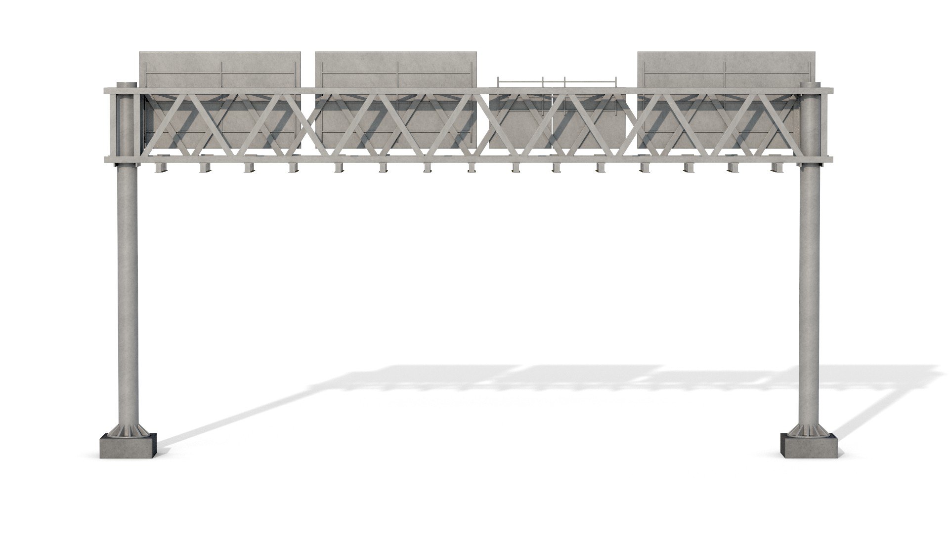 3D Model Highway Sign 05 - TurboSquid 2159473