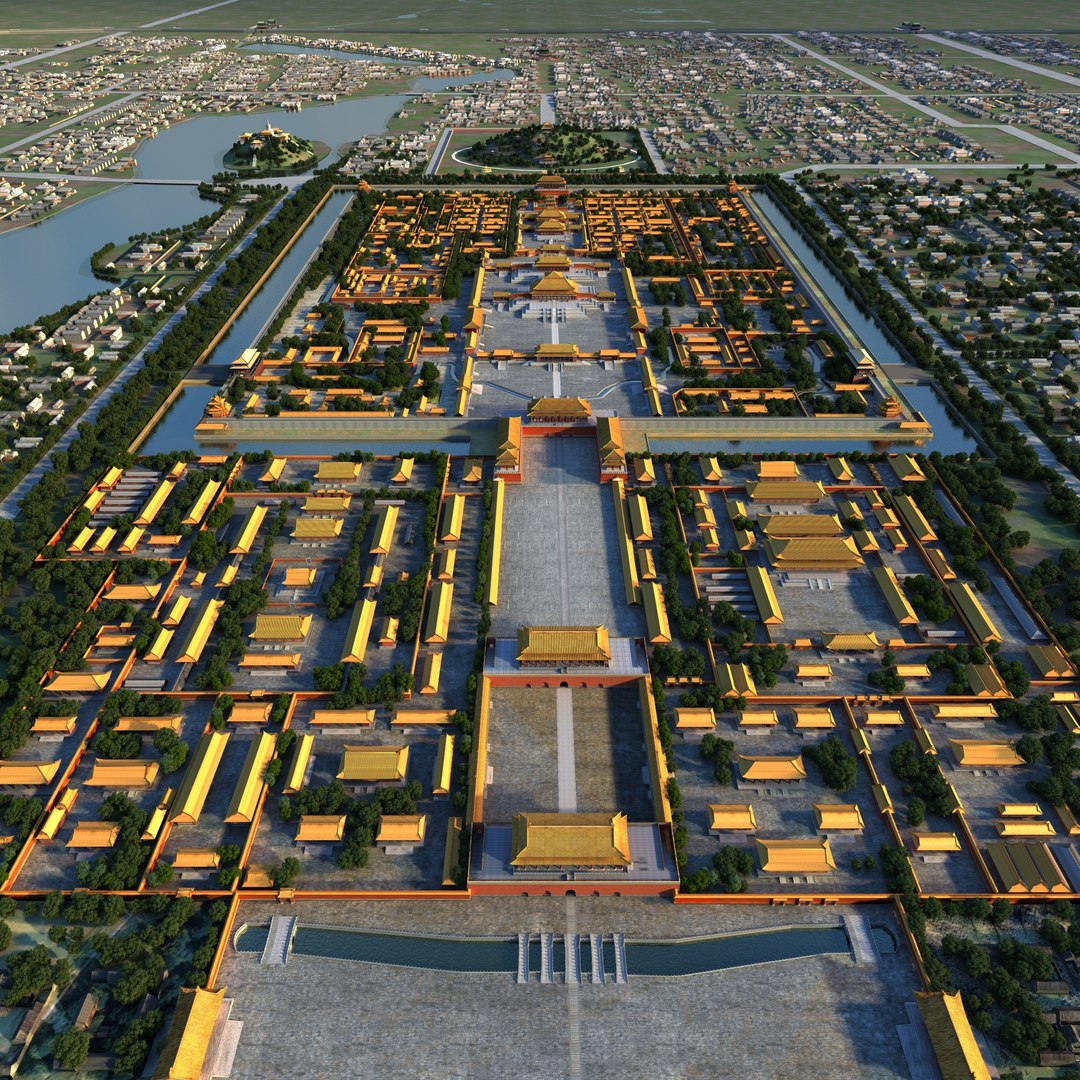 3D Forbidden City - TurboSquid 2071849