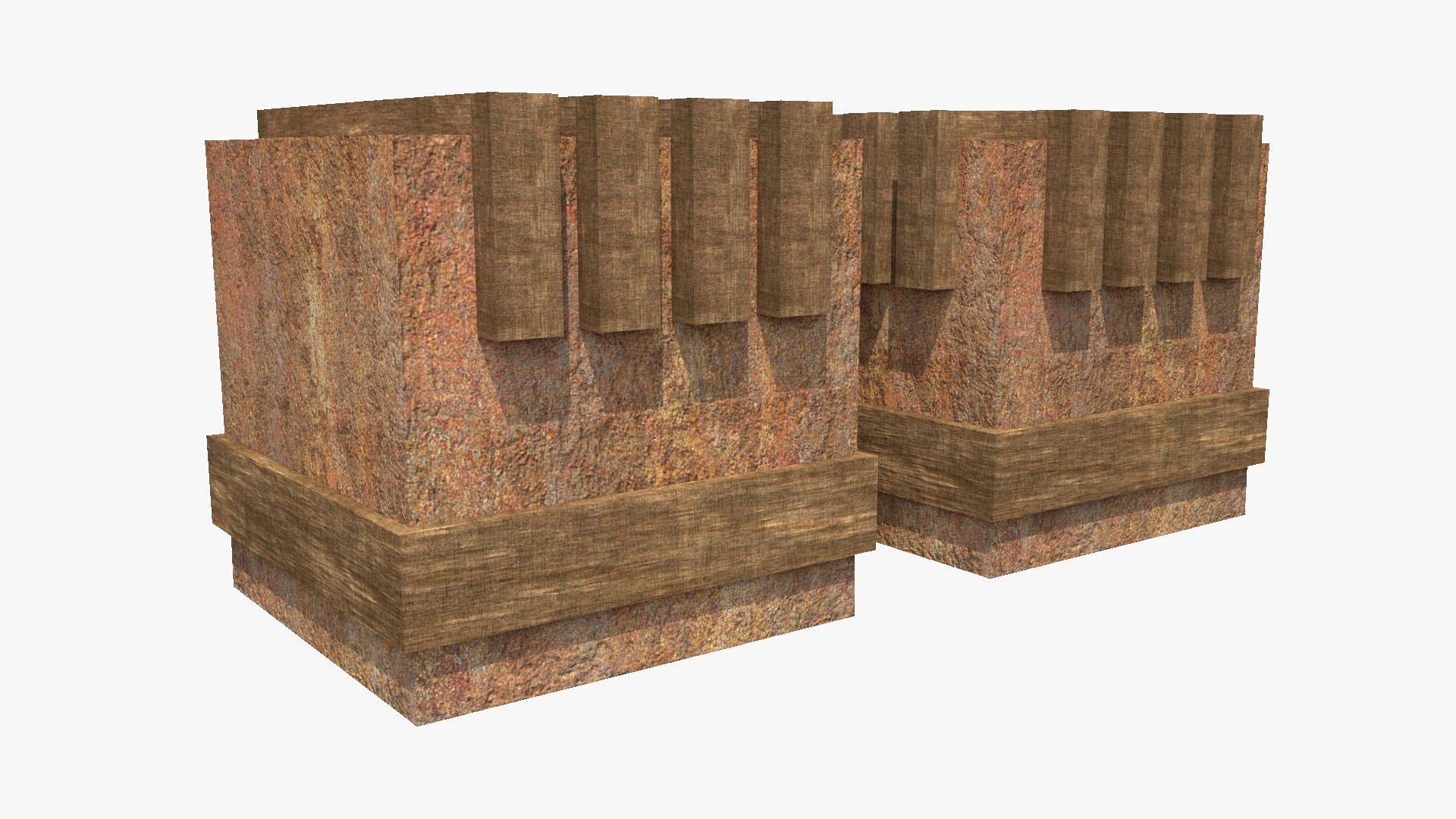 Urban Seat 3D Model - TurboSquid 1753489