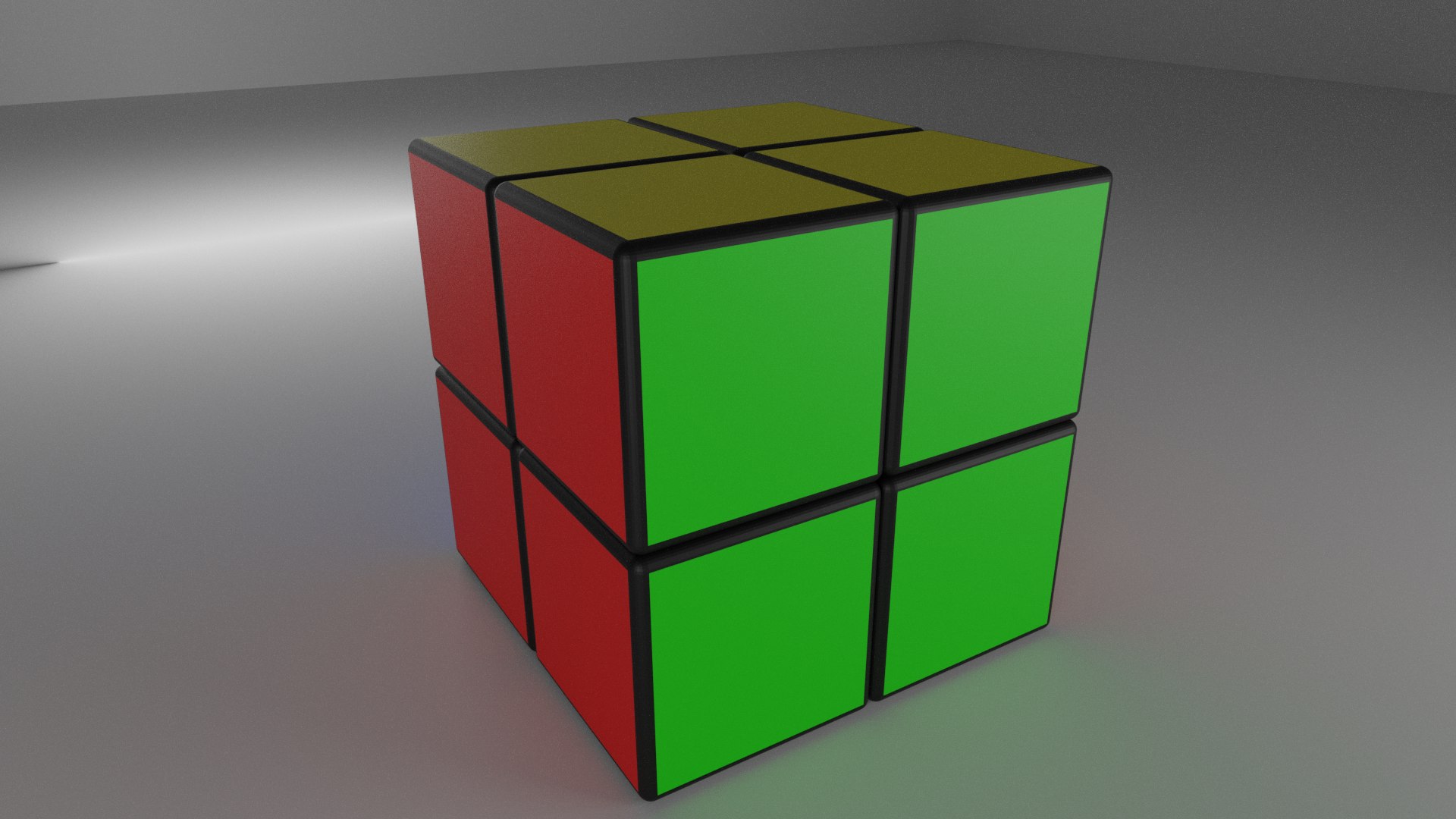 Rubik cube 2x2 model - TurboSquid 2095734
