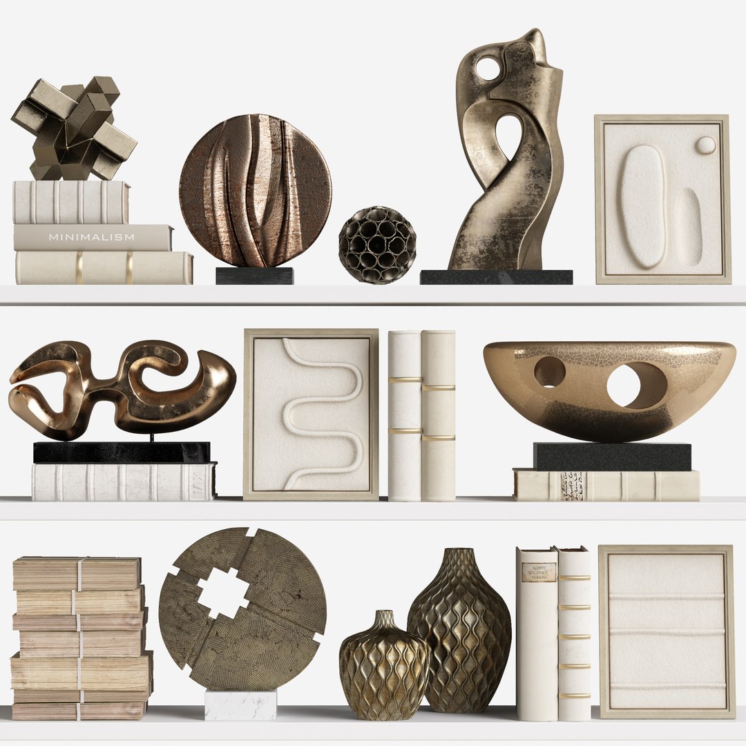 Decor Set 246 3D Model - TurboSquid 2330700