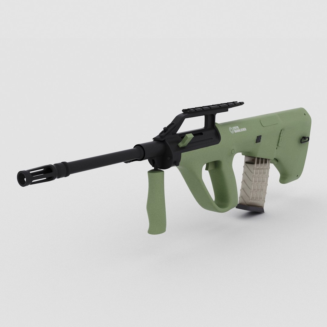 Steyr Aug A2 3d Model