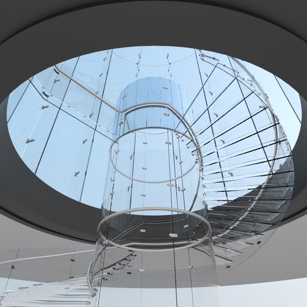 max iconic glass cylinder entrance