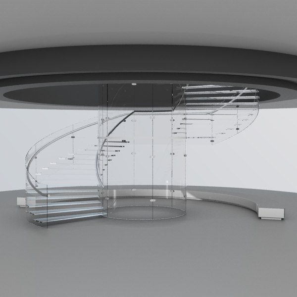 max iconic glass cylinder entrance