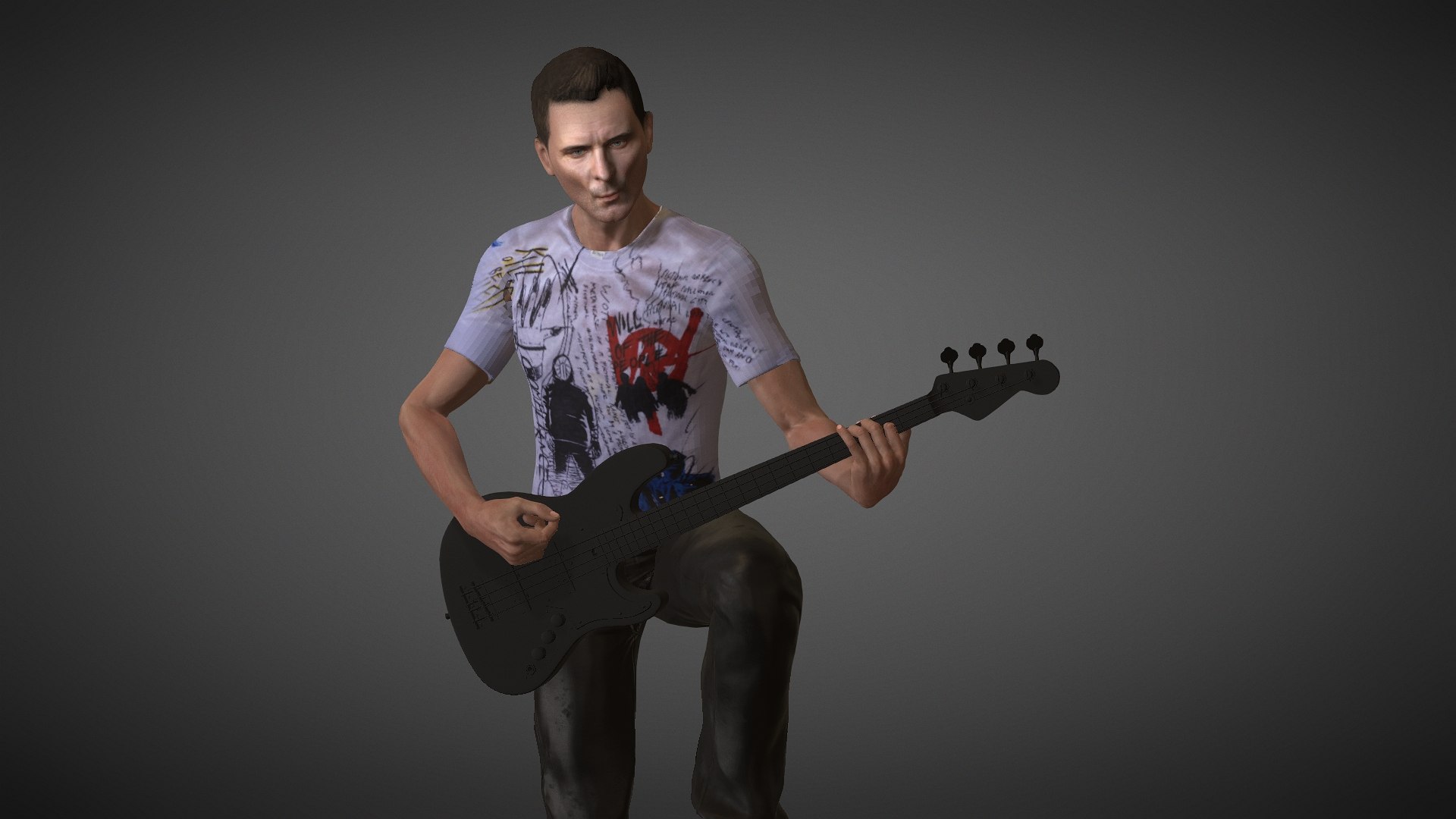 Matt Bellamy 3D - TurboSquid 2062767