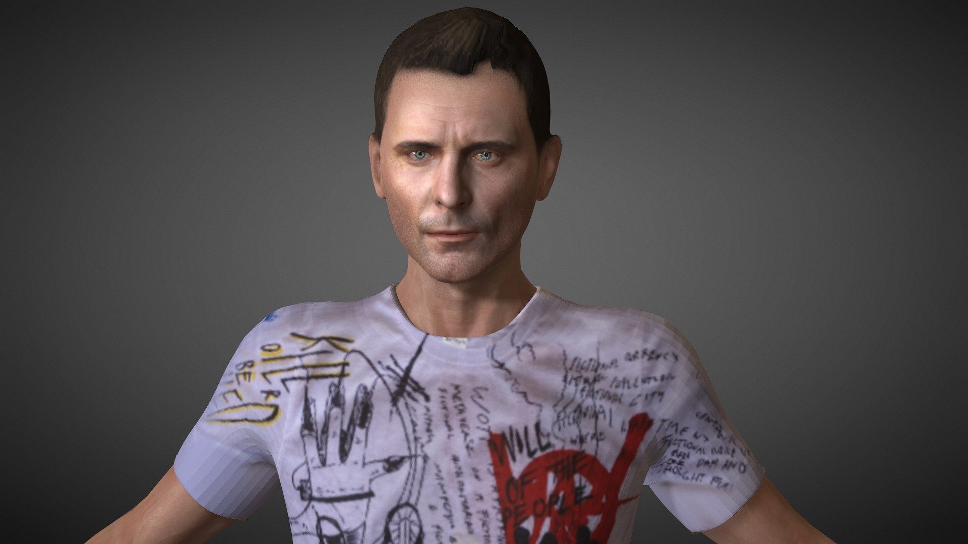 Matt Bellamy 3D - TurboSquid 2062767