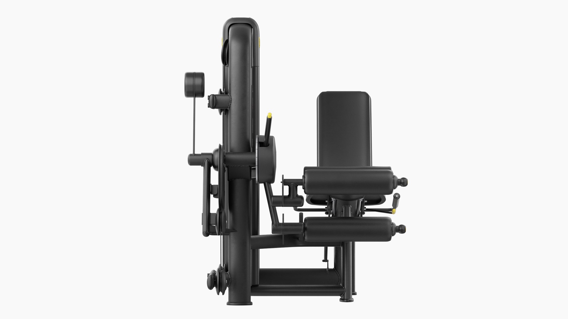 3D Technogym Selection 700 - Dual Leg Curl Extension Model - TurboSquid ...