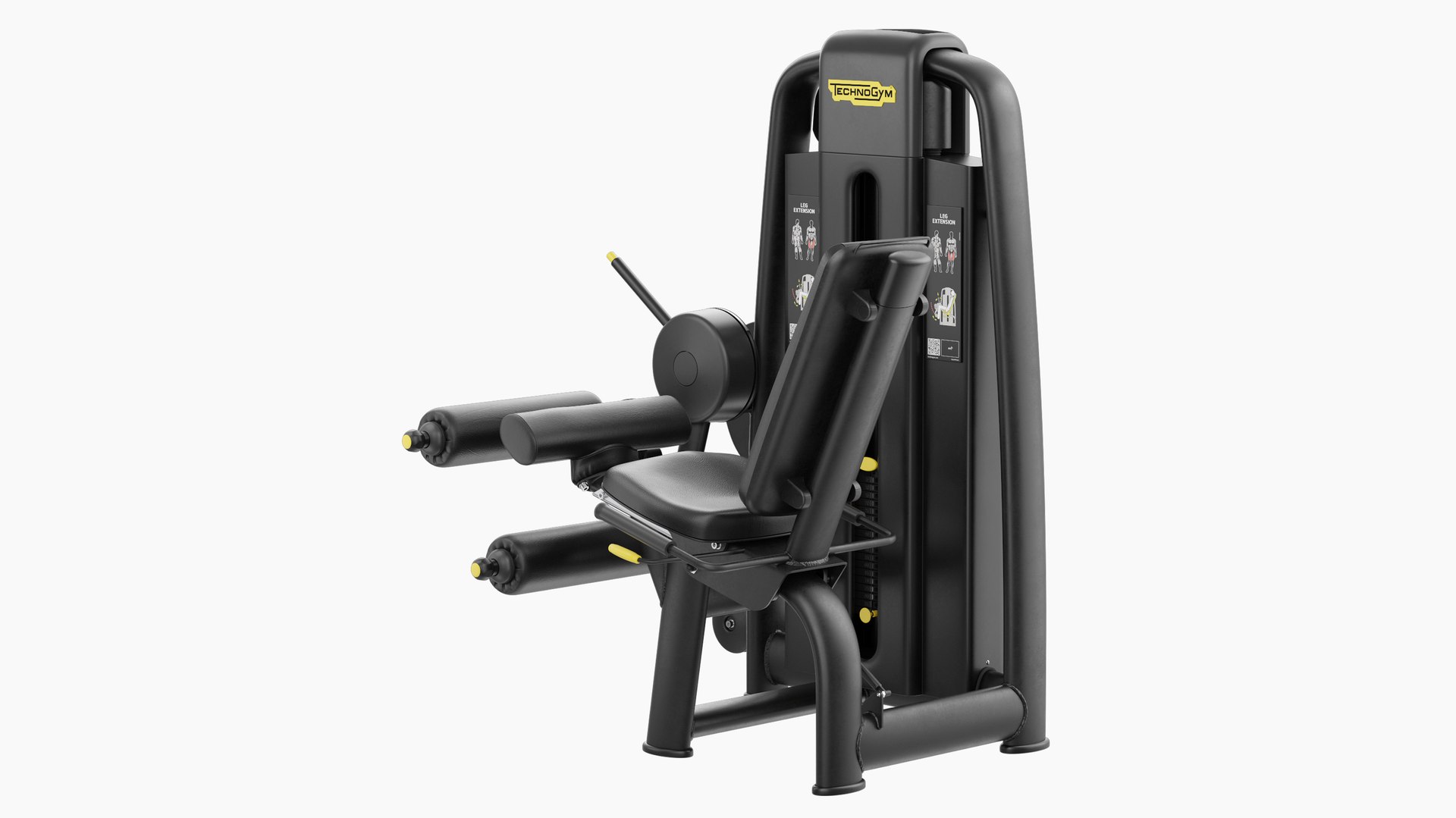 3D Technogym Selection 700 - Dual Leg Curl Extension Model - TurboSquid ...
