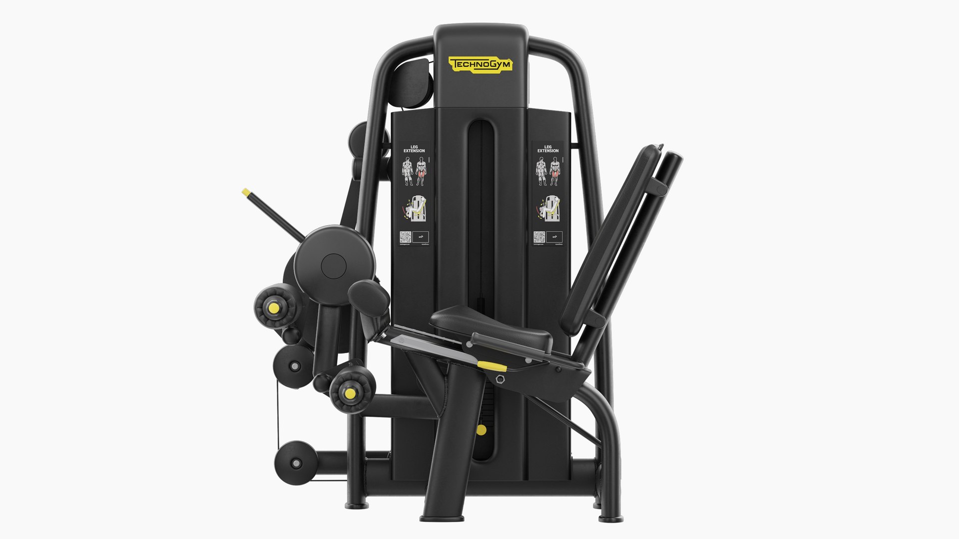 3D Technogym Selection 700 - Dual Leg Curl Extension Model - TurboSquid ...