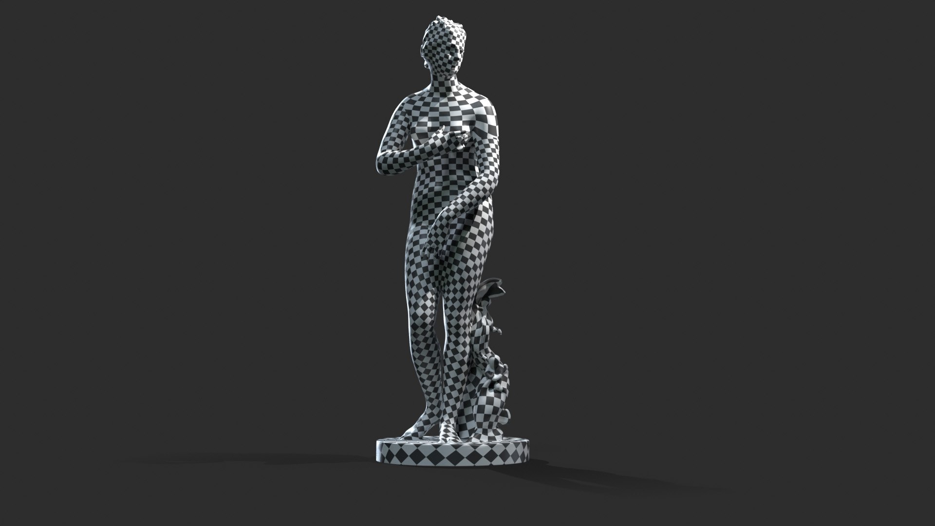 3D Venus Pudica Sculpture - TurboSquid 2227803