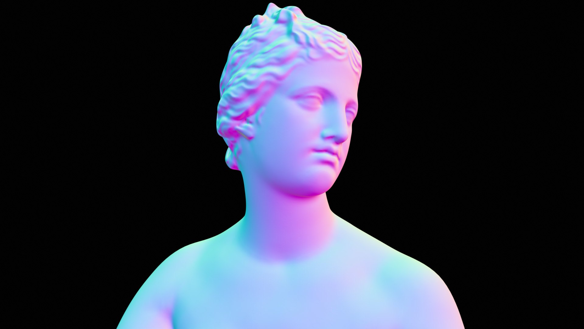 3D Venus Pudica Sculpture - TurboSquid 2227803
