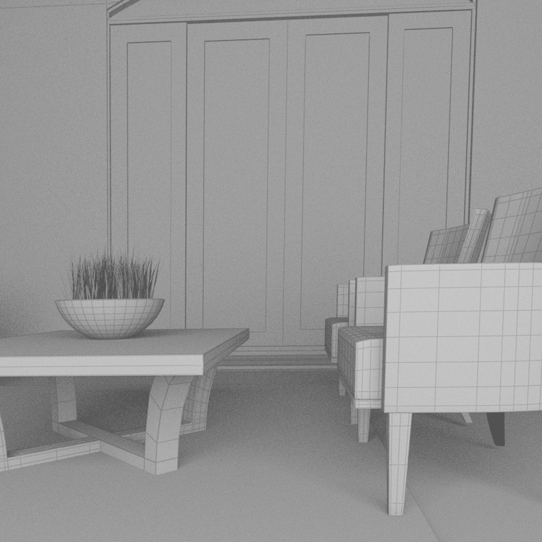 3D Def Classic Living Room - TurboSquid 1242610