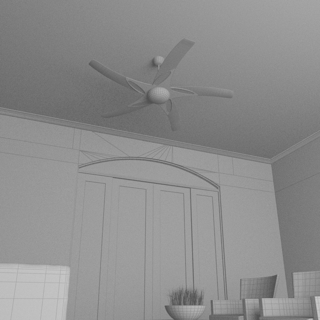 3D Def Classic Living Room - TurboSquid 1242610