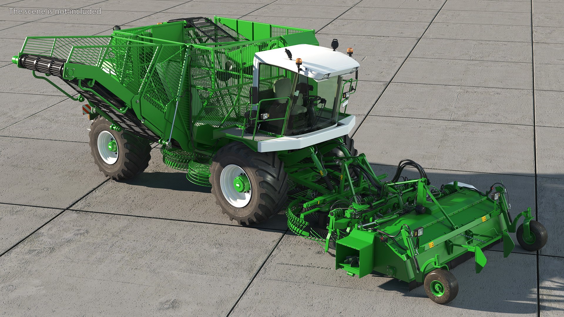 3D Self Propelled Sugar Beet Harvester - TurboSquid 1871213