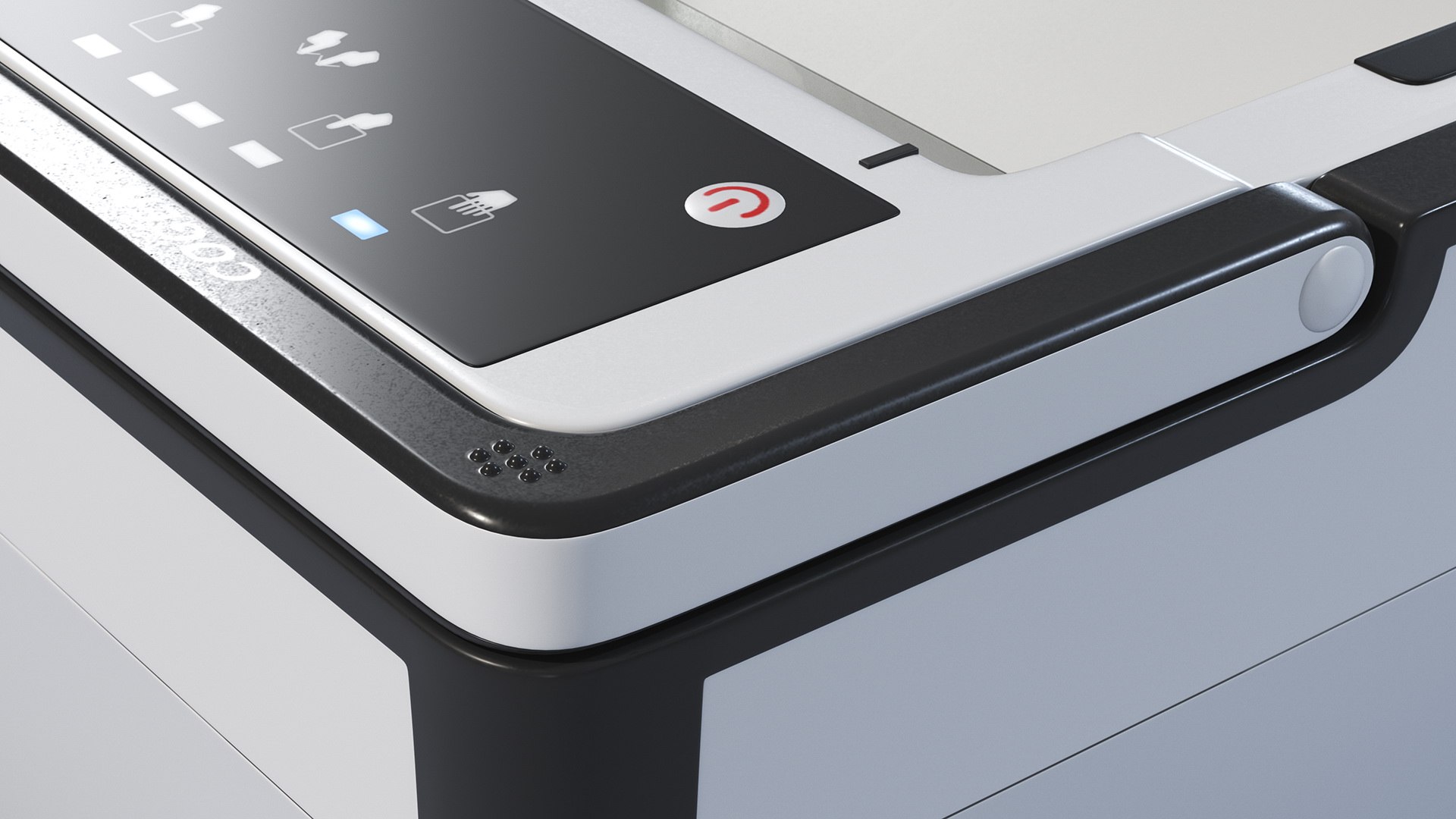 3D Cogent 3M CS500e Live Scan Tenprint Scanner with Man Hand ...