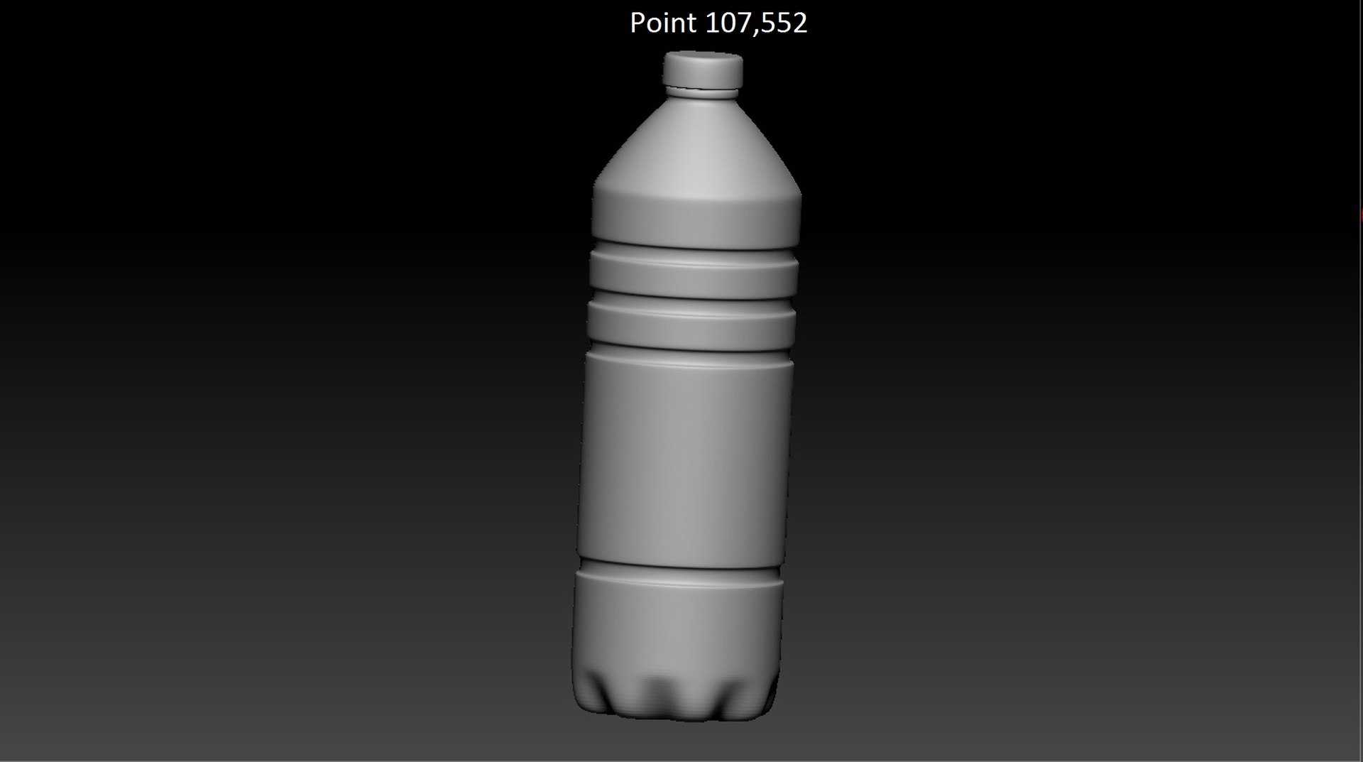 3d Bottle Water Model