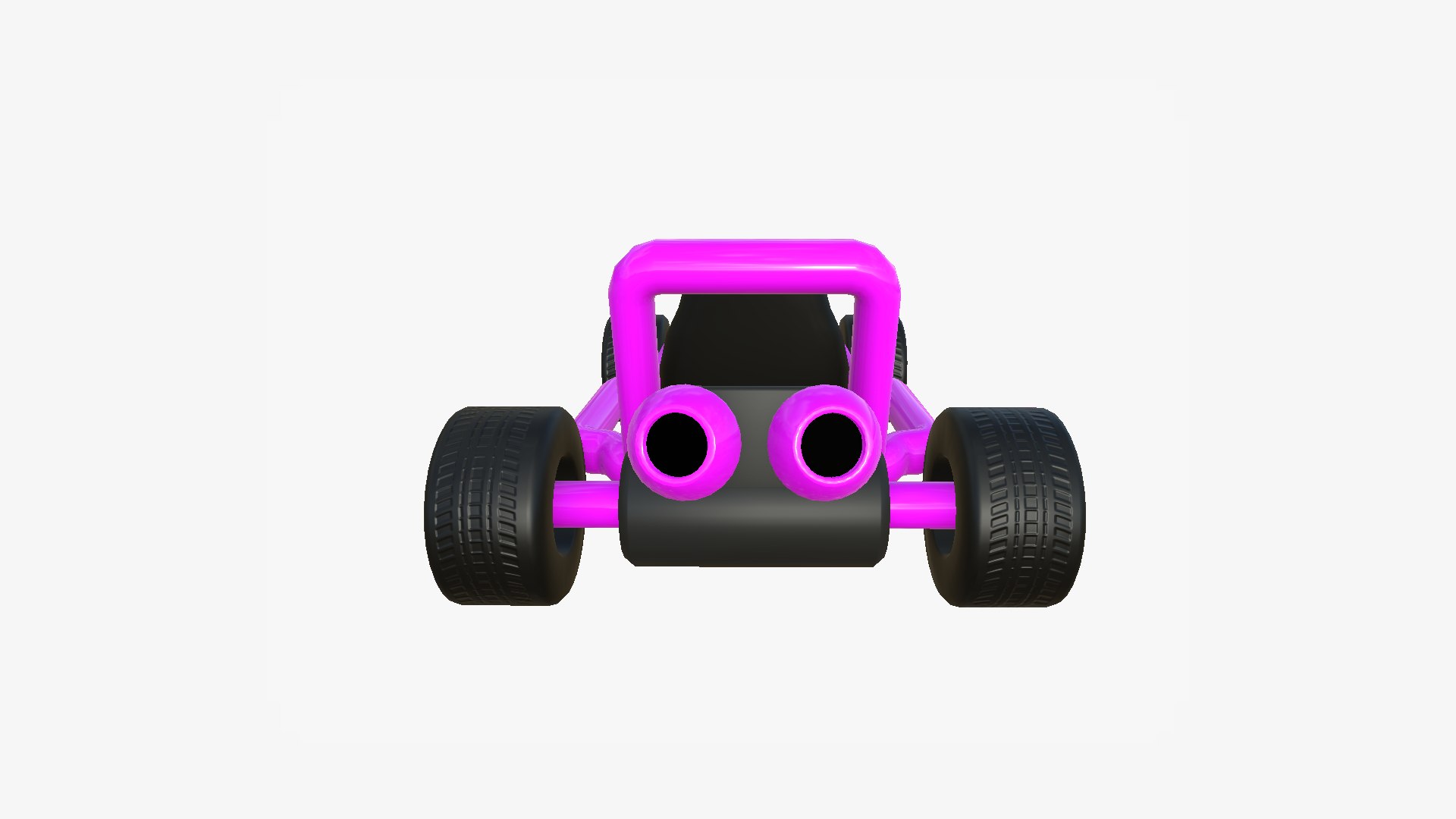 Cartoon Kart H05 Pink - Vehicle Racing Design 3D Model - TurboSquid 2035660