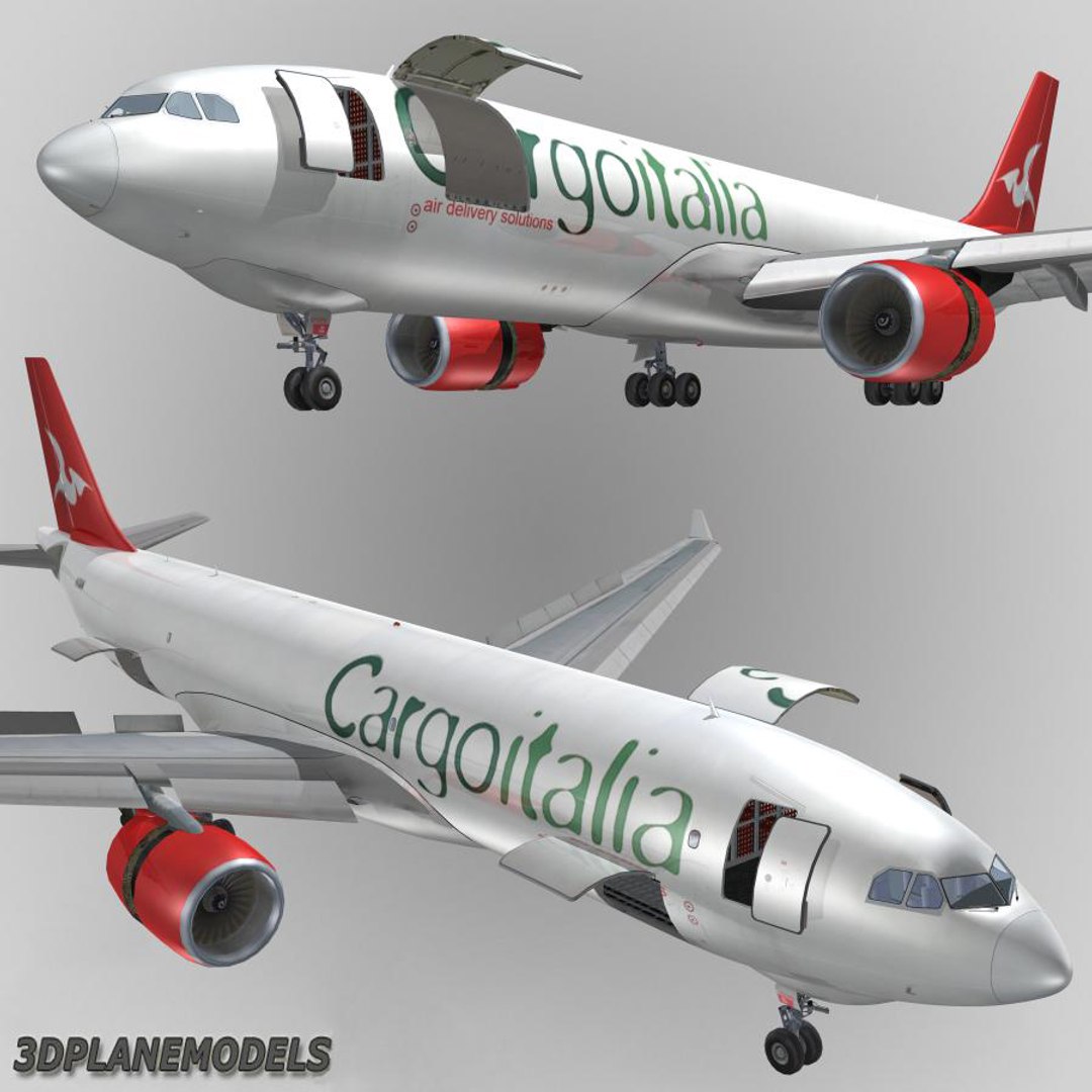 Airbus Cargo 3d Model
