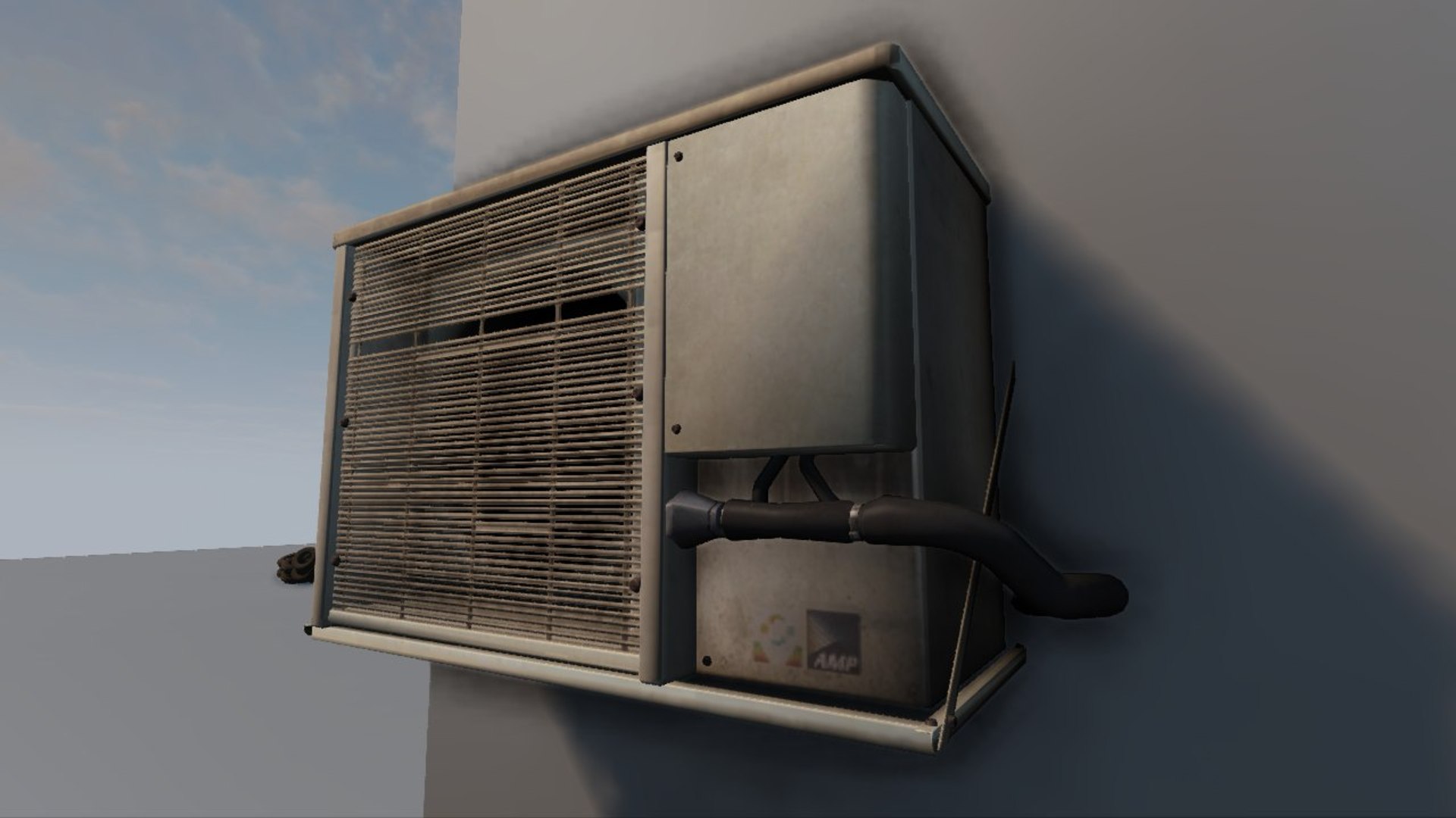 3d Air Aircon Model