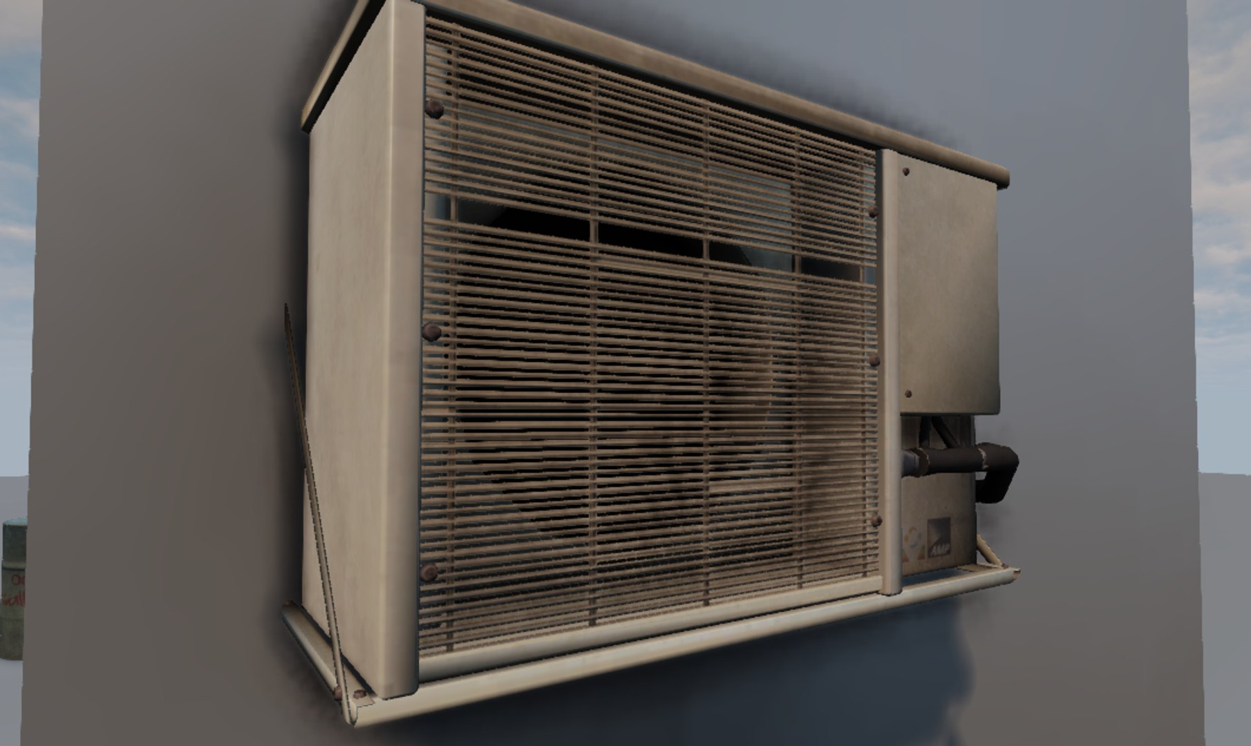 3d Air Aircon Model