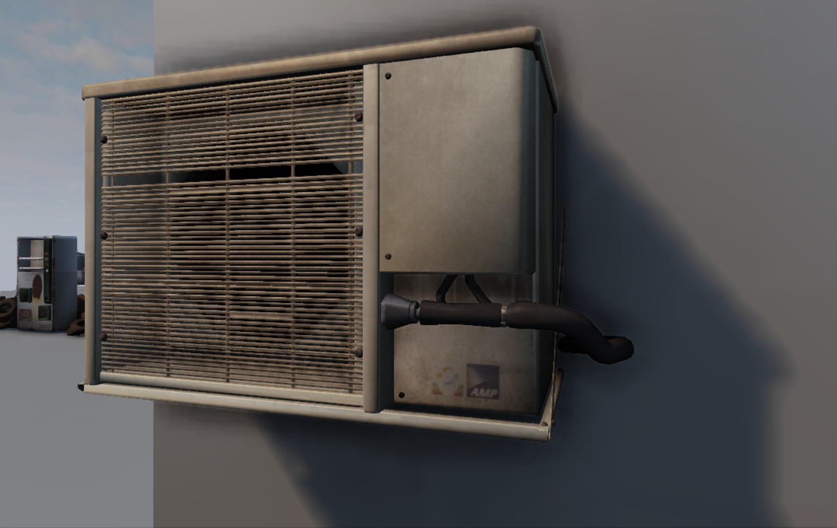 3d Air Aircon Model
